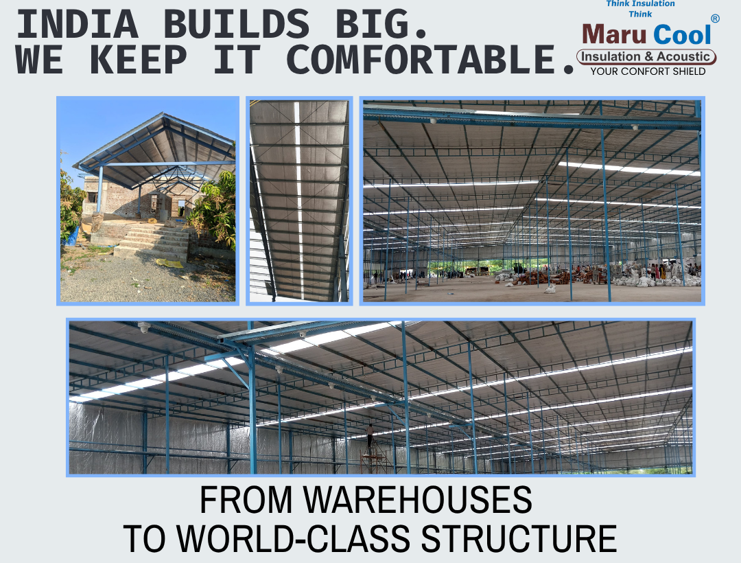 Roof Heat Insulation Material to Reduce Factory Heat